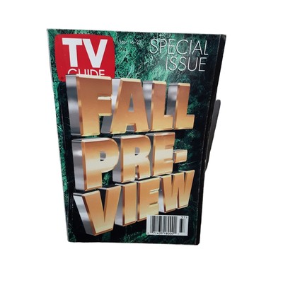 TV Guide September 1996 Fall Preview Issue | eBay