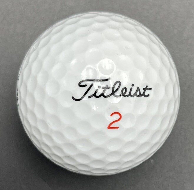 First Union Securities Logo Golf Ball (1) Titleist DT Wound Pre-Owned ...
