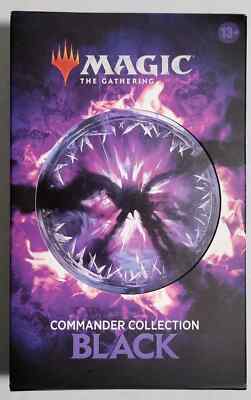 MTG Commander Collection Black - Magic the gathering NEW cmdr staples ...