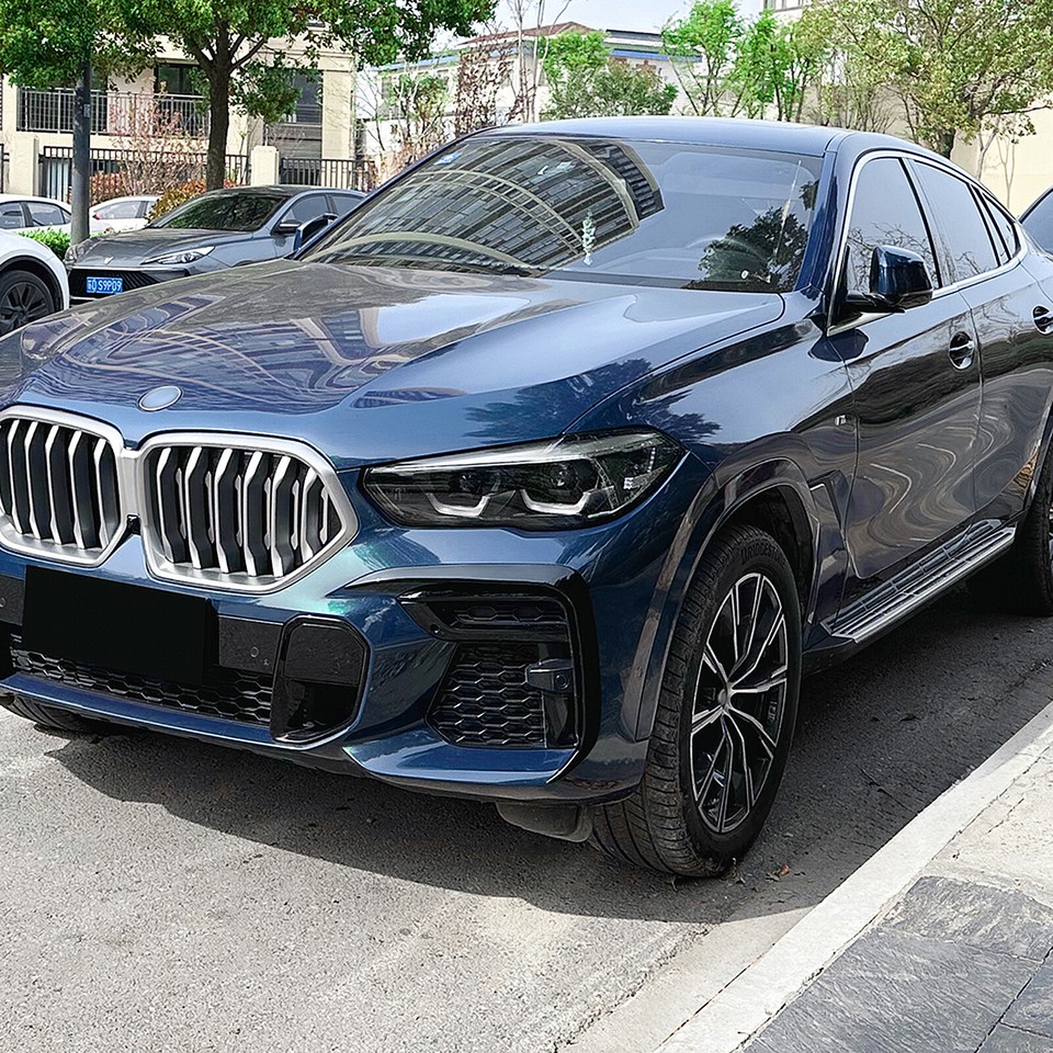Car Front Bumper Side Air Vent Trim For BMW X6 G06 M Sport 2019-2022 ...