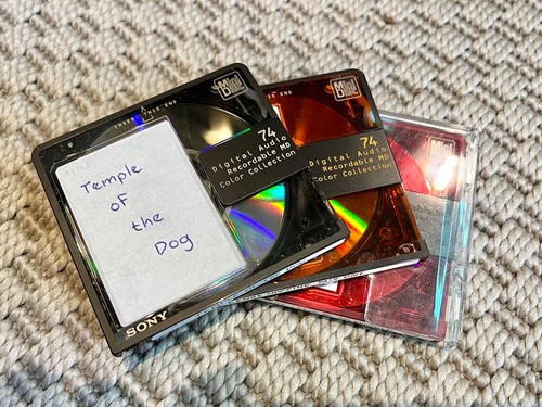 SONY Original COLOR / COLOUR COLLECTION 74min MINI DISC MINIDISC ...