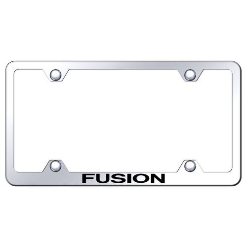 Ford Fusion Laser Etched Logo Wide Body License Plate Frame (Chrome) | eBay