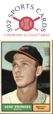 1961 Topps #102 Gene Stephens | eBay
