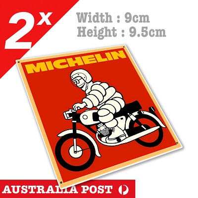 Michelin Man Tyre Old Vintage Logo, Michelin Man Logo Stickers | eBay ...