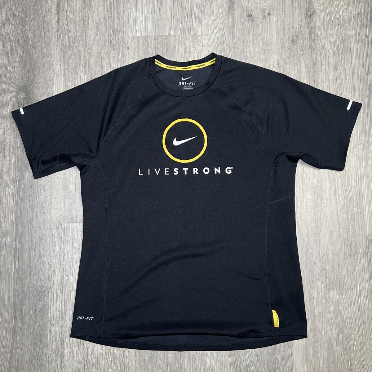 Nike Livestrong Logo Nike Livestrong Dri Fit Activewear Track Pant