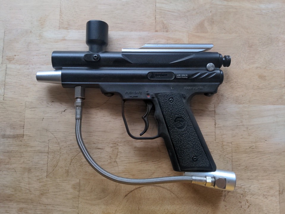 PMI Piranha R6 Black Paintball Gun W/O Barrel | eBay