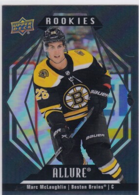 2022-23 Upper Deck Allure #104 Marc McLaughlin (RC) -Black Rainbow ...