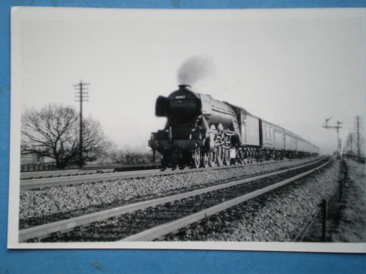PHOTO LNER EX GNR GRESLEY CLASS A1 4-6-2 60067 LADAS | eBay UK