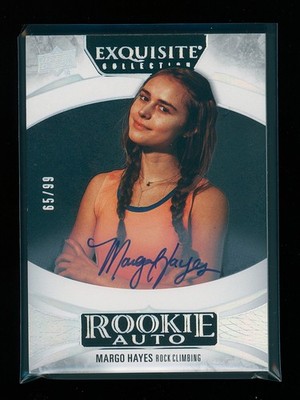 2025 Upper Deck Goodwin Champions MARGO HAYES #RA-MH Exquisite AUTO RC ...