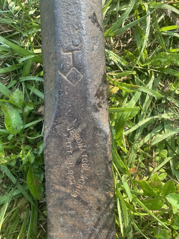 Antique Woodings-Verona Tool Works Railroad Spike Puller Pry Bar 1877 ...