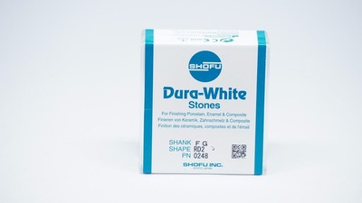 Shofu Dental 0248 Dura-White Mounted Stones Friction Grip FG Round RD2 ...