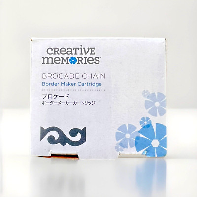 Creative Memories BROCADE CHAIN Border Maker Cartridge Punch NEW in Box ...