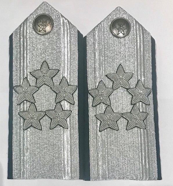 US AIR FORCE 5 STARS GENERAL MALE MESS DRESS SHOULDER BOARDS NON ISSUED ...