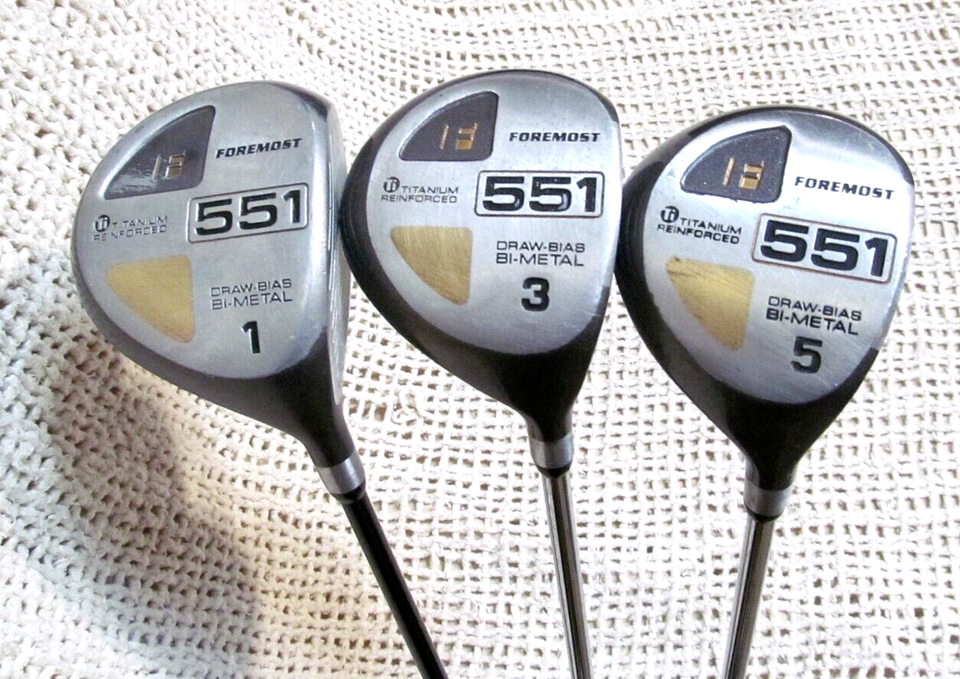 Foremost 551 Low C/G Design 11 Pc Complete Set Set RH ~ Reg Flex Steel ...
