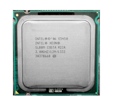 Intel Xeon E5450 3.0Ghz Quad Core LGA 775 SLBBM CPU Processor 1333 MHz ...