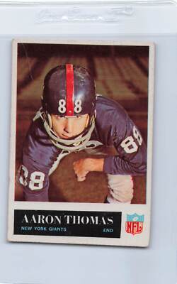 1965 Philadelphia #122 Aaron Thomas Giants EX/MT *DA-C8453 | eBay