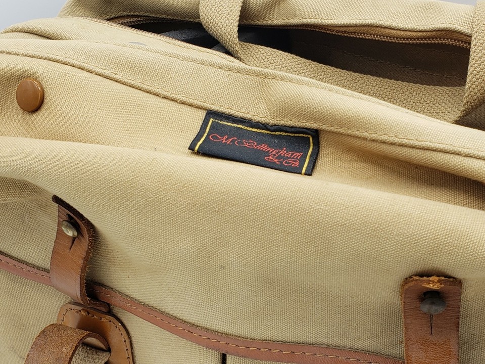 Billingham canvas and leather model 107 camera bag | eBay