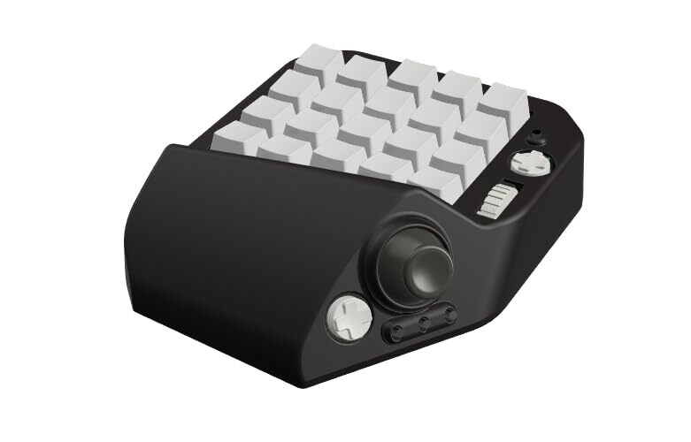 MH-Delta One-Handed Gaming Keyboard 41-Key USB-C with Joystick & Wheel ...