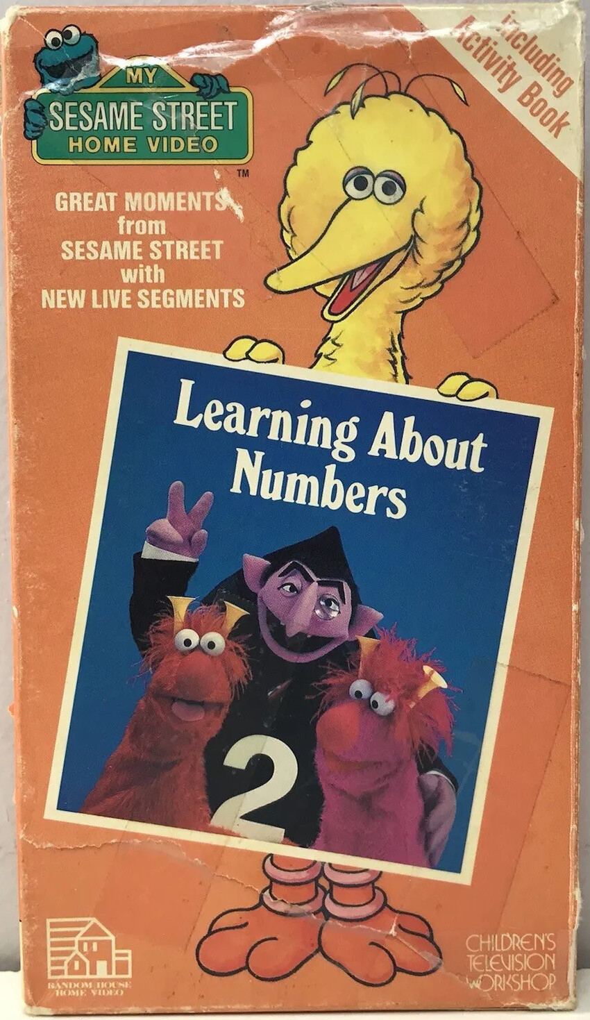 Sesame Street Learn About Numbers VHS Video | Grelly USA