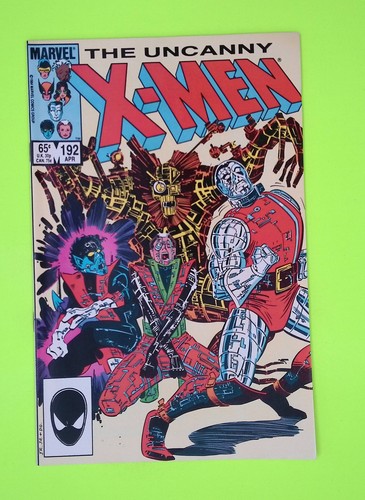Uncanny X-Men #192 Vol. 1 1985 Marvel Comics 8.0 Comic Book LL50-71 | eBay