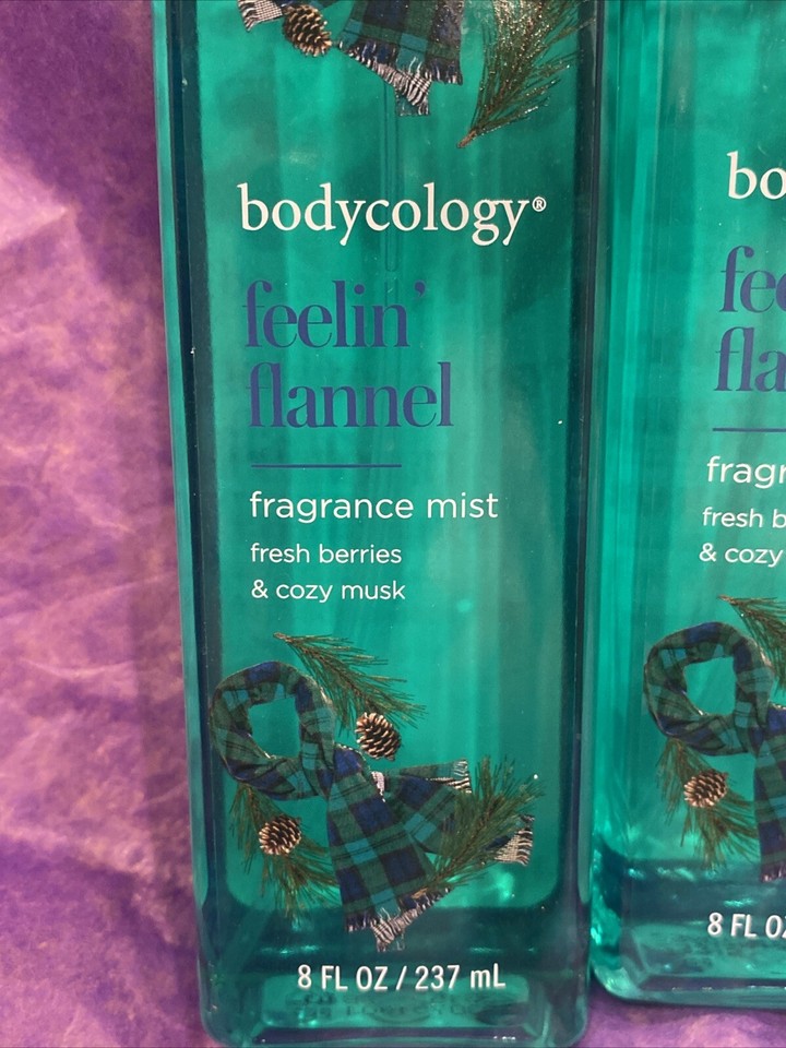 2 Pack Bodycology Feelin' Flannel Fragrance Mist Fresh Berries Cozy ...