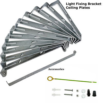 Light Fixing Plate Ceiling Rose Strap Bracket Strap Brace Lighting ...