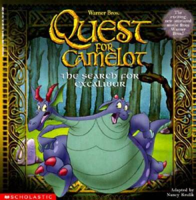 The Search for Excalibur (Quest for Camelot) - Paperback - ACCEPTABLE ...