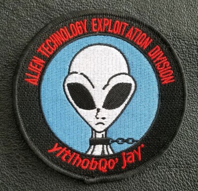 USAF AREA 51 GROOM LAKE CIA NASA Alien Technology NSA MILITARY Patch | eBay