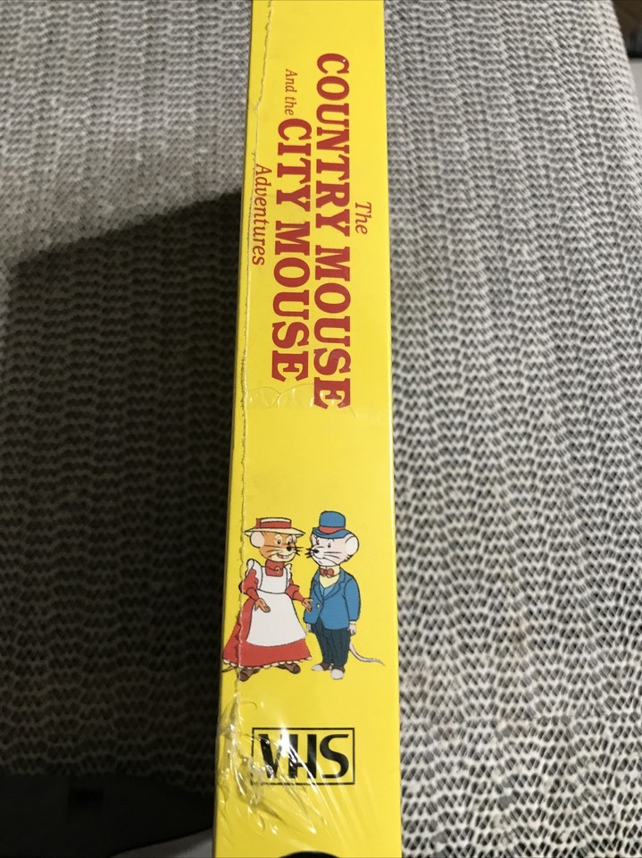 The Country Mouse And The City Mouse Adventures VHS 1997 (Brand New ...