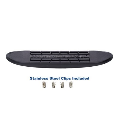 ICI 3" Round Bar Raised Step Pad (With Innovative Creations logo. Clips ...
