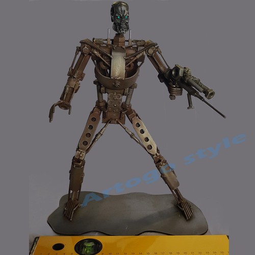 Teminator T-800 Endoskeleton action figure Large 36cm metal craft Xmas ...