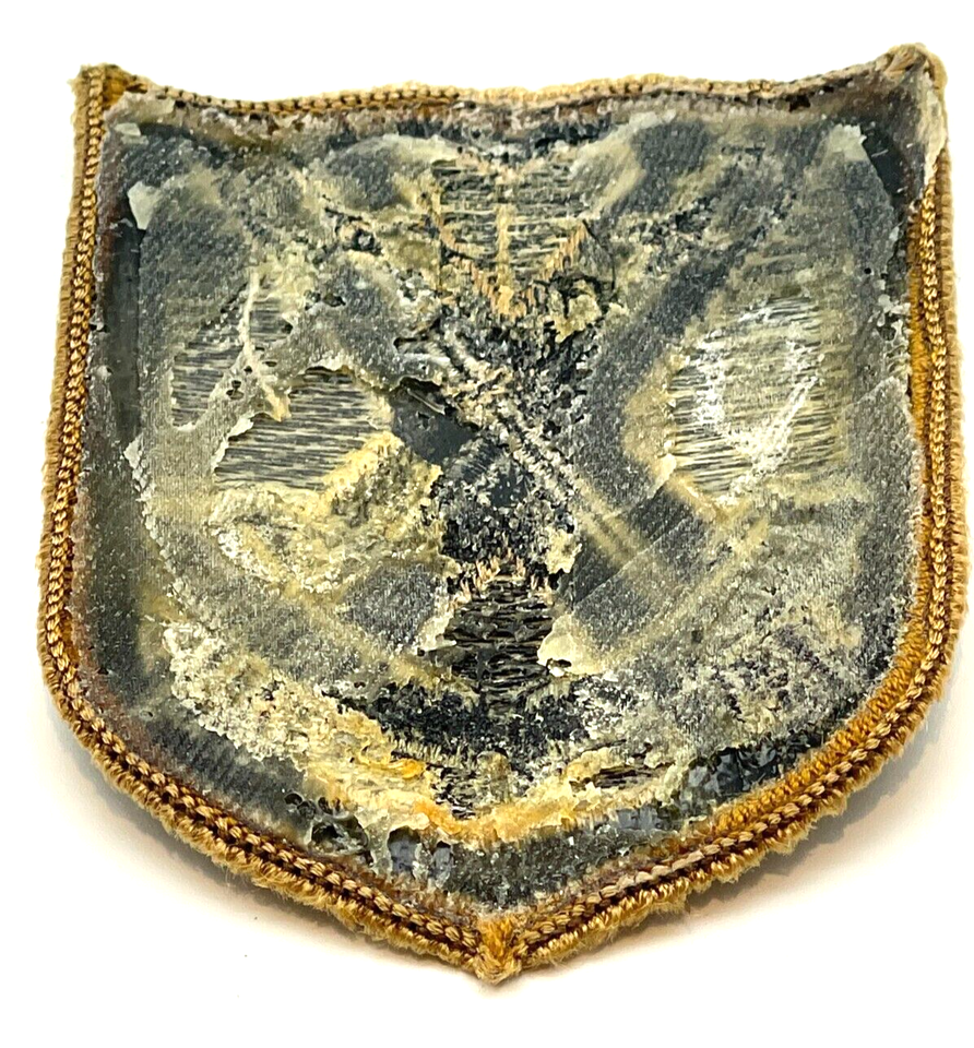 Crossed Sabers Fourth Marines Military Patch OD Olive Drab 2.5" W x 3. ...