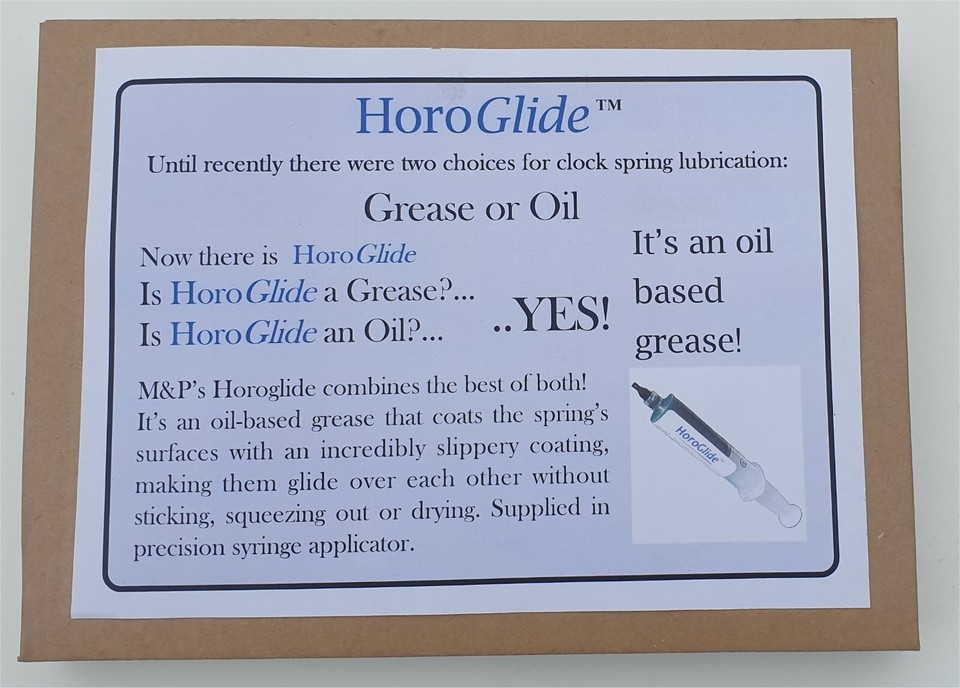 HoroGlide: An oil based grease liquid lubricant ¦ 15ml New Clock ...