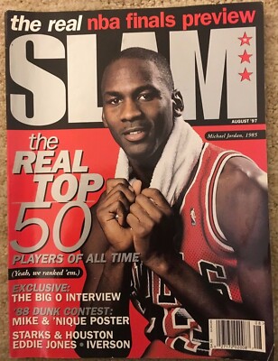 SLAM Magazine August 1997 [Michael Jordan cover] | eBay