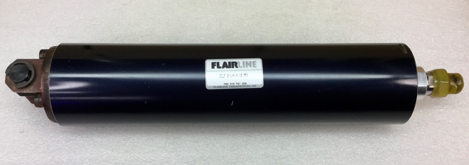 FLAIRLINE OILF-3-1/4X10-MP1 CYLINDER 3-1/4" BORE 10" STROKE 250 PSI NEW ...