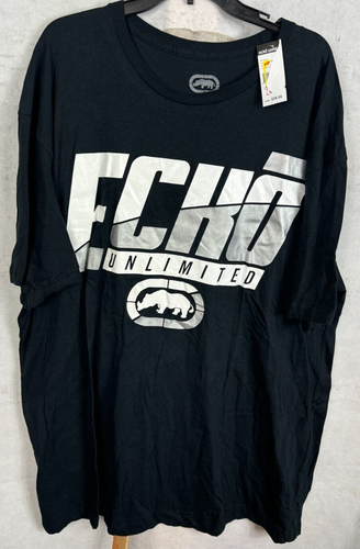 Ecko Unlimited T Shirt Men 3XL Black Rhino Graphic Tee Short Sleeve Pullover NEW | eBay