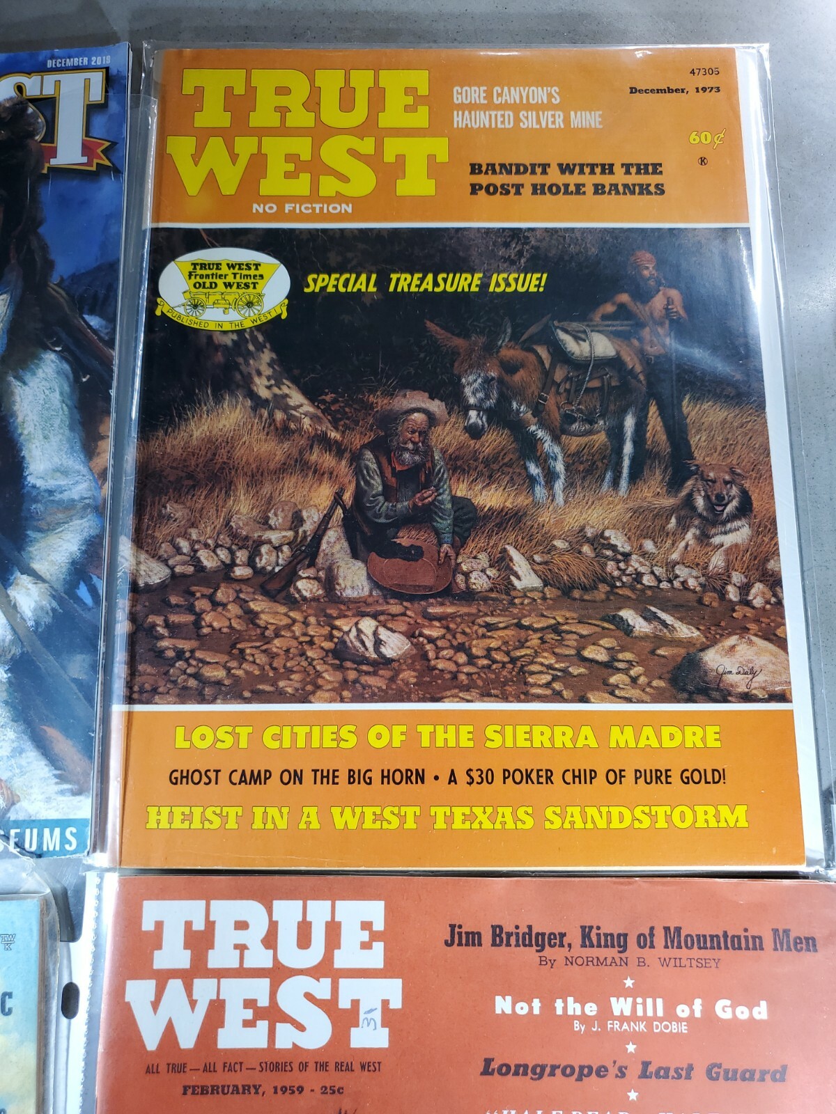 6 True West Magazines, 1959, 1967, 1968, 1973, 2019, Stories of the ...