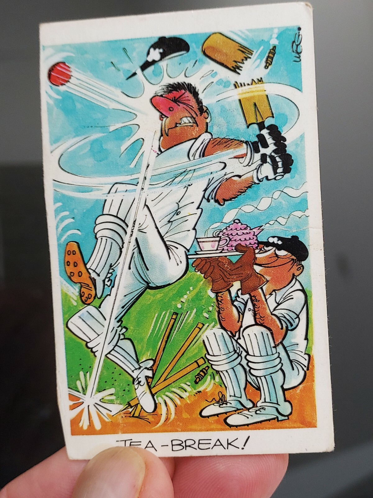 CRICKET: 1972 Sunicrust Comedy Cricket - pick the cards you need - WEG ...