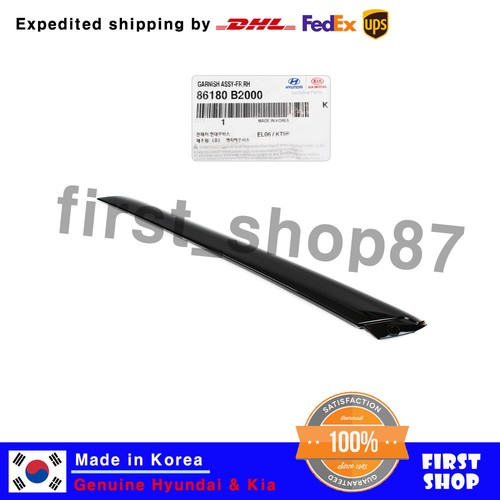 NEW OEM 86180B2000 Exterior Molding Windshield Pillar Trim RH for Kia ...