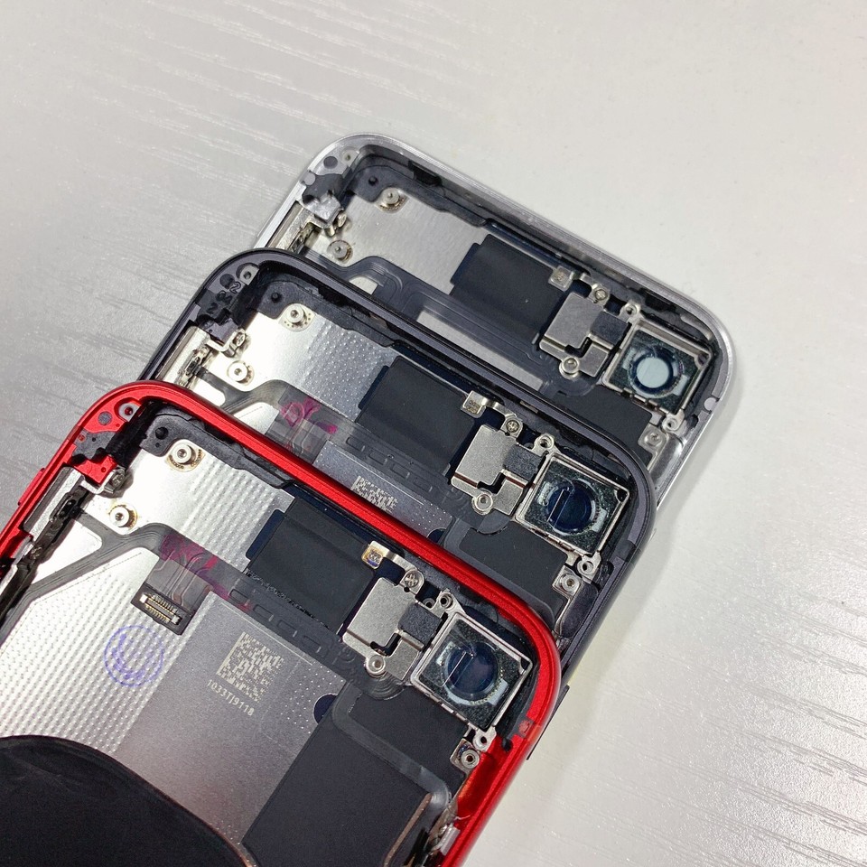 For iPhone SE2 (2020) Back Housing Metal Frame Chassis Cover ...