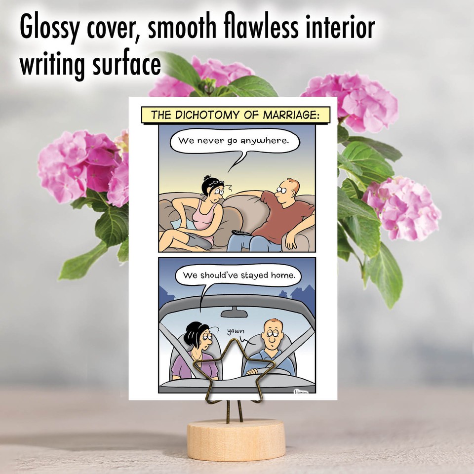 1 Funny Anniversary Card with Envelope - Dichotomy Of Marriage C7315ANG ...