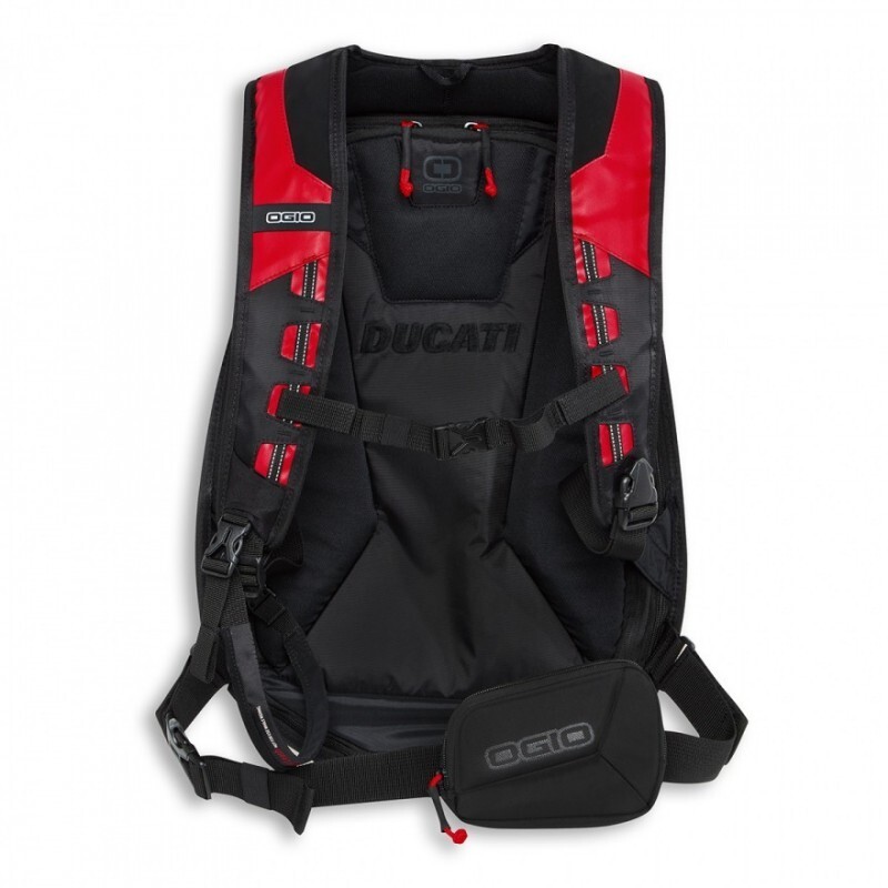 Rucksack Vorgeformt DUCATI B1 Redline Rot/Schwarz 981040452 | eBay