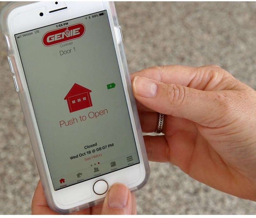 Genie 4063-TNMSV Smart 2 HP MachForce Premium Screw Drive Garage Door ...