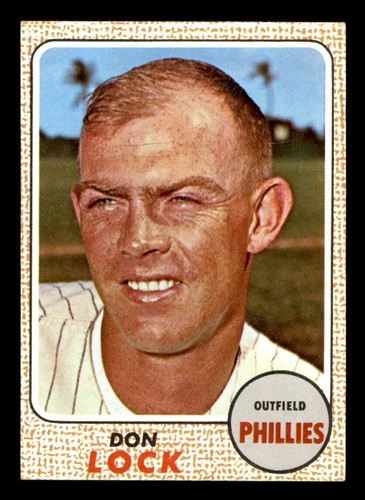 1968 Topps Baseball #59 Don Lock EX *e2 | eBay