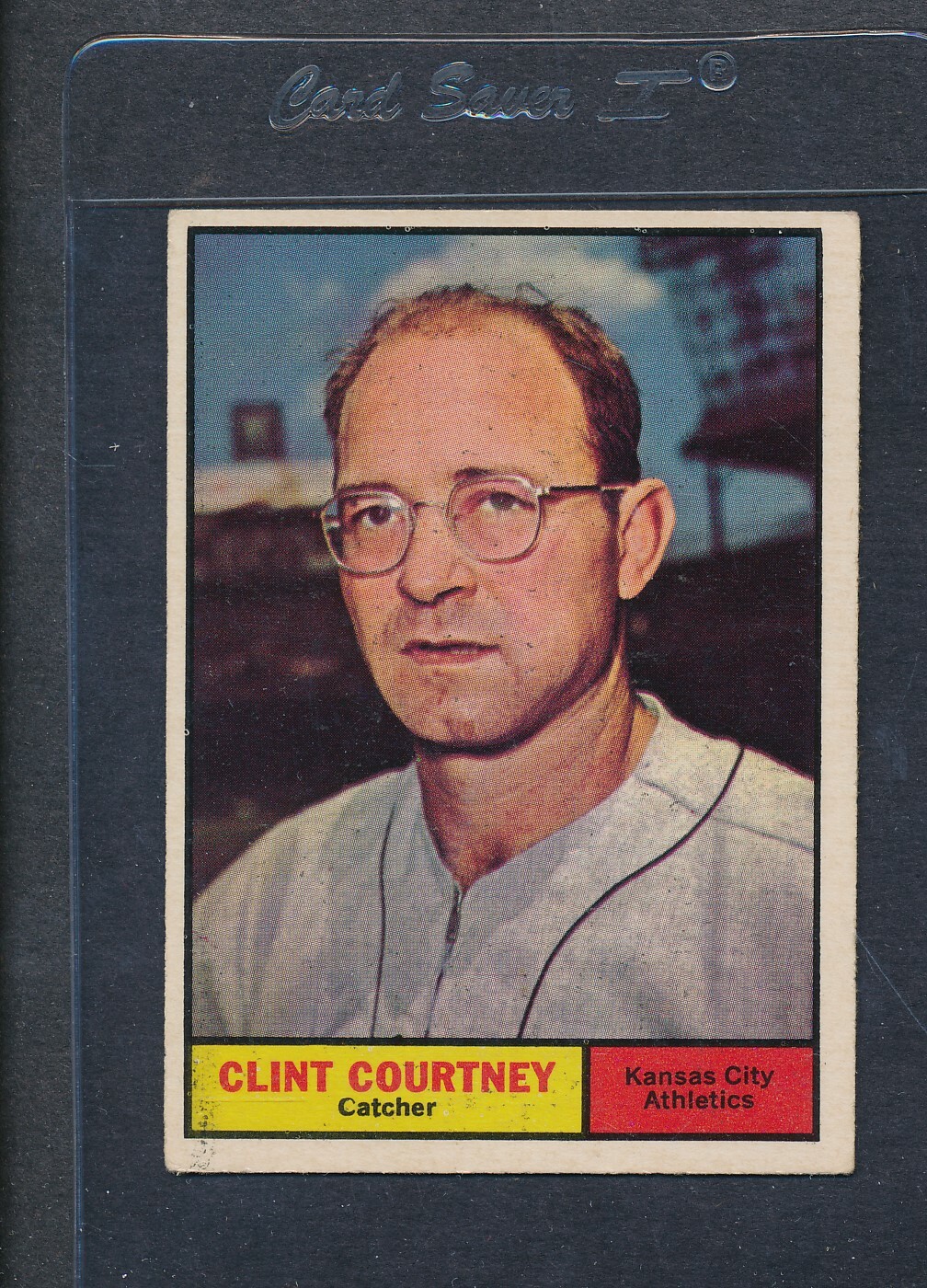 1961 Topps #342 Clint Courtney Athletics VG/EX *5076 | eBay