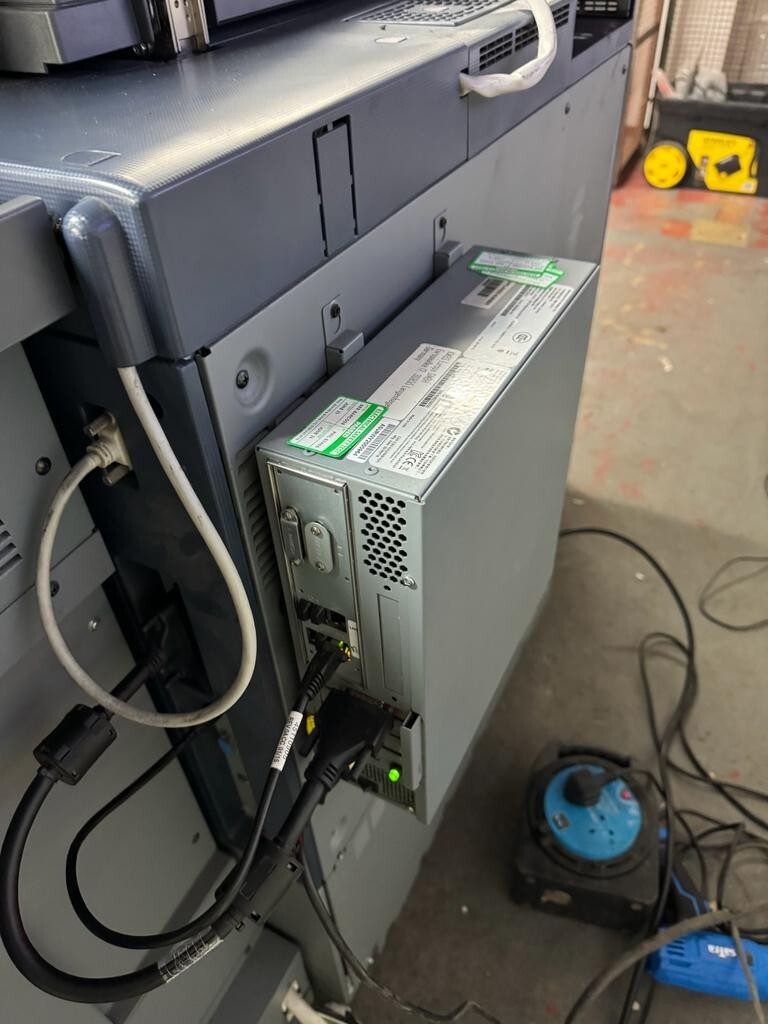 KONICA MINOLTA BIZHUB C1060 PRESS PF-707 VACUUM FEEDER IC-415 FIERY 531 ...