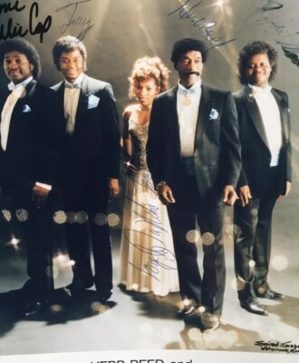 Herb Reed And The Platters Signed 8”X10” Color Photo New Version Of The ...