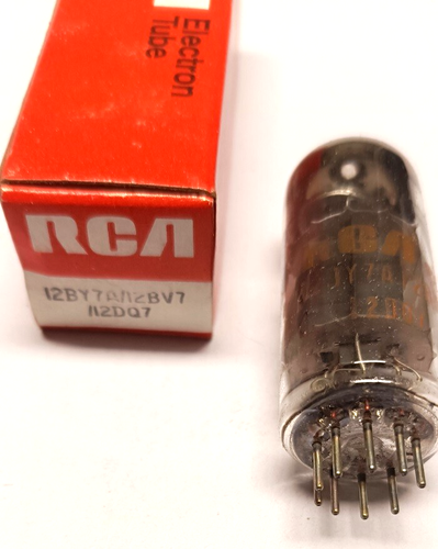 Tube 12BY7A/12BV7/12DQ7 RCA NOS NIB neuf 1 pièce en boîte | eBay
