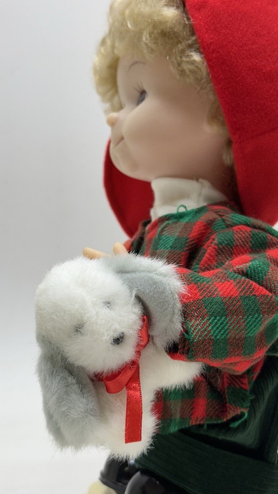 Santa’s Best Animated Doll Boy Puppy Dog Undercover Kid Collection ...