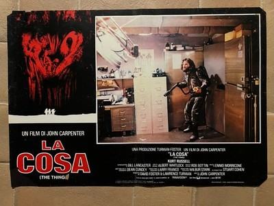fotobuste LA COSA john carpenter kurt russell whitlock lancaster F136 ...
